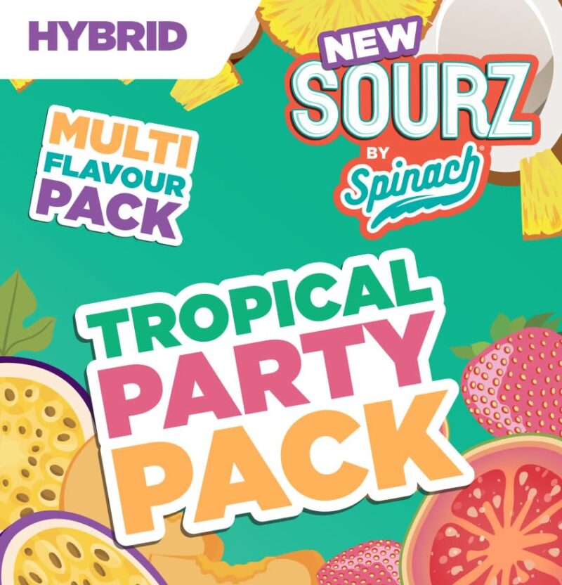 Tropical Party Pack - Spinach Sourz | The Pot Shack