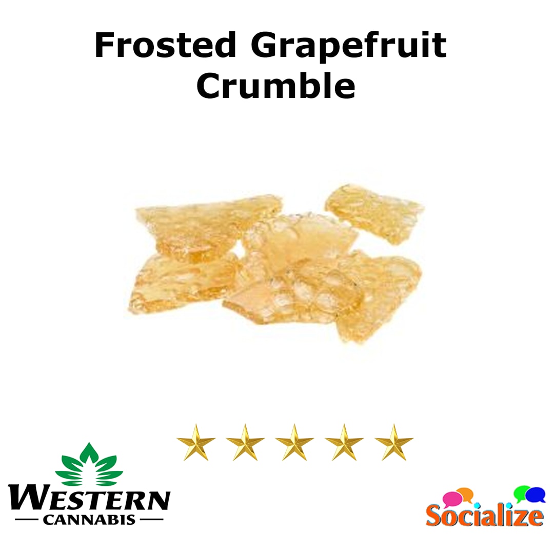 Frosted Grapefruit Crumble - Western Cannabis | The Pot Shack