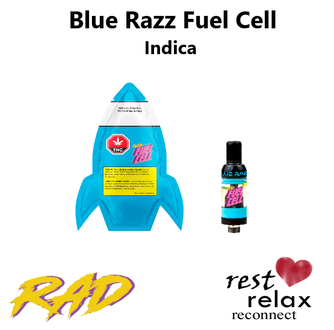 Blue Razz Fuel Cell 510 - RAD | The Pot Shack