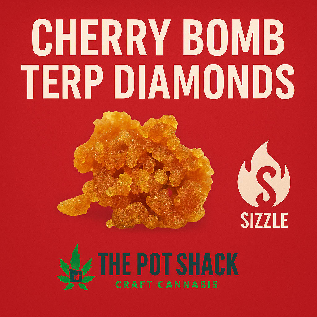 Cherry Bomb Terp Diamonds - Sizzle | The Pot Shack